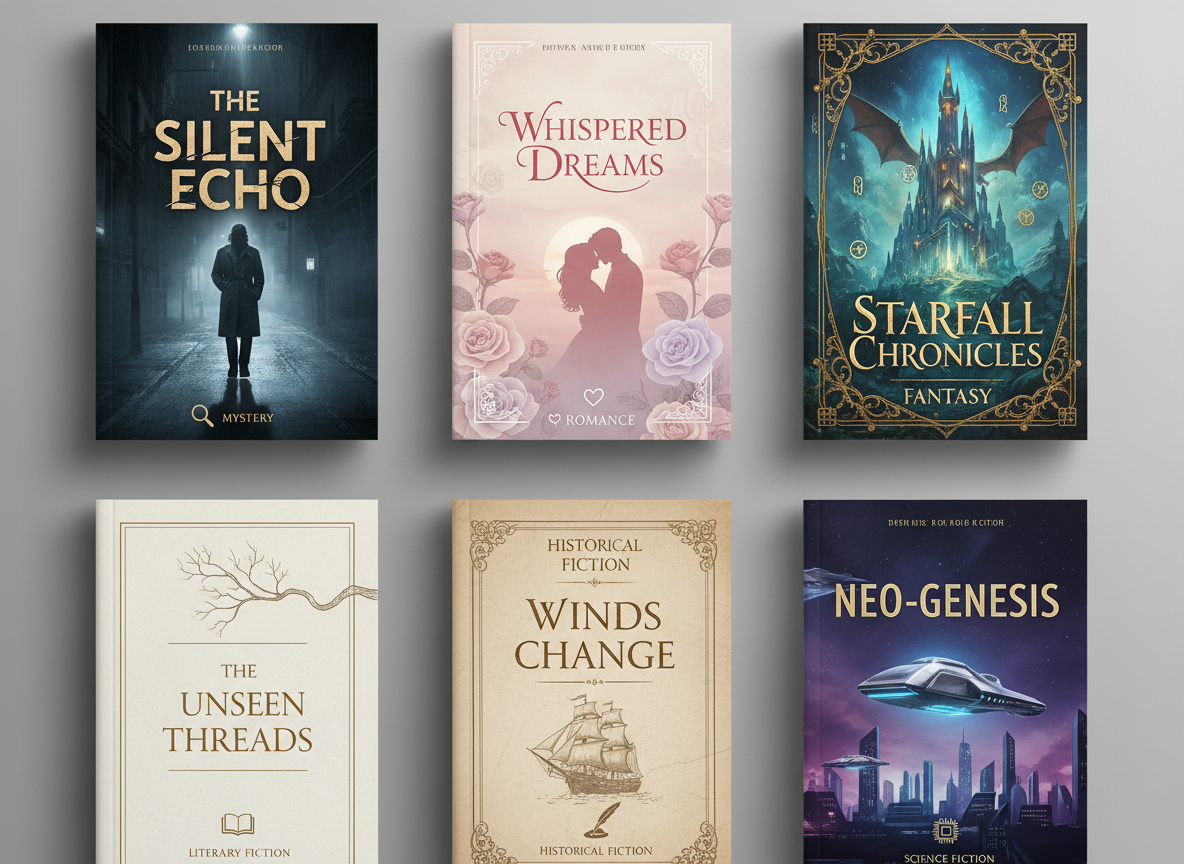 Genre-Specific Book Cover Design: Matching Visual Style to Reader ...
